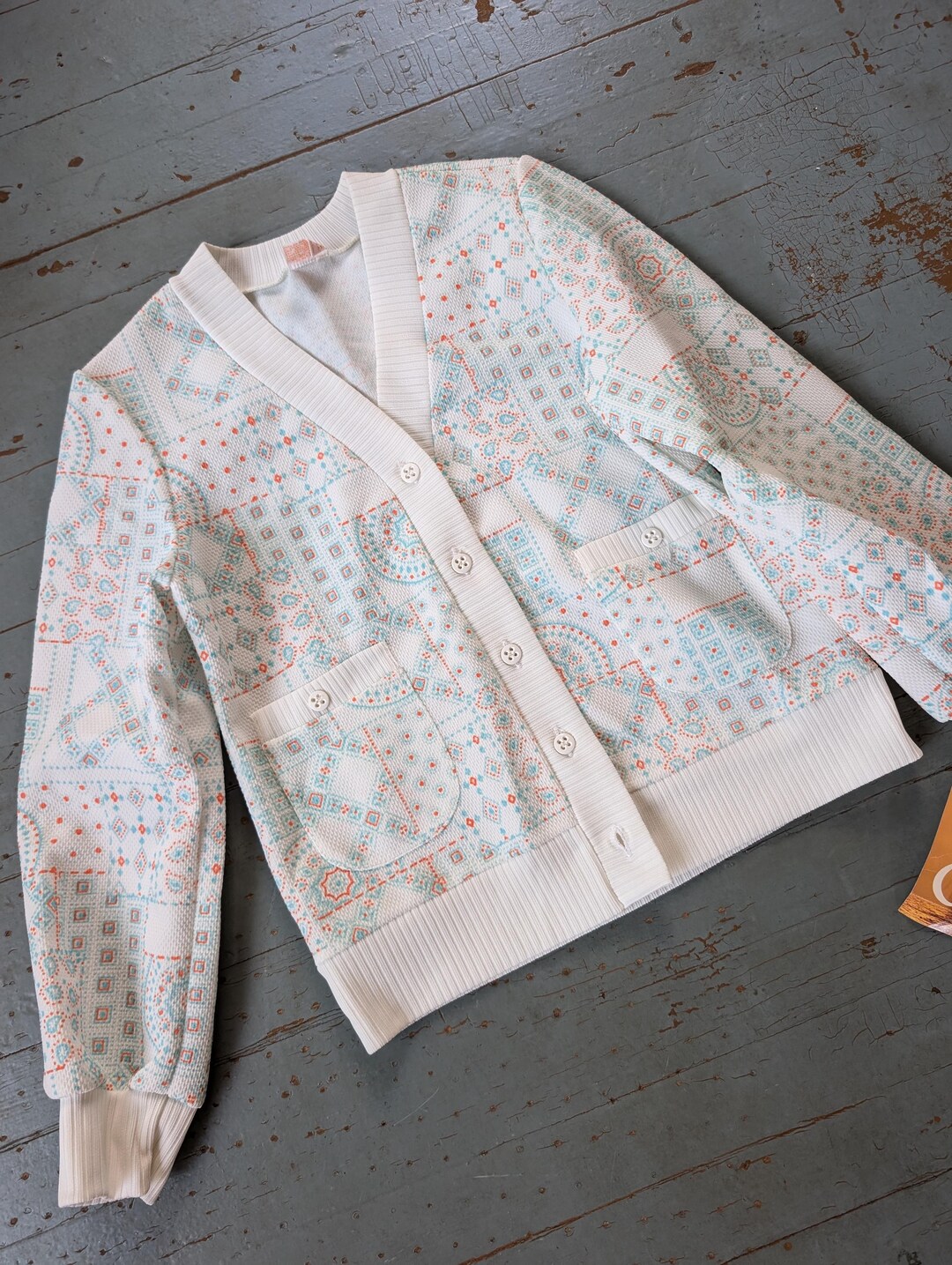 Vintage Catalina Dead Stock Button Down Cardigan - Etsy