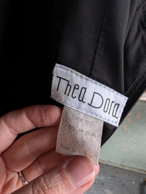 Vintage Thea Dora little black dress - Gem