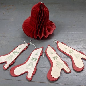 Vintage 1950s Tissue Paper Accordion Style Christmas Bells - Etsy