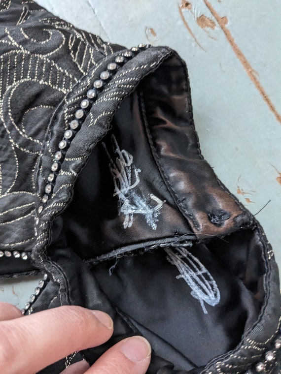 Vintage velvet figure skating costume - Gem