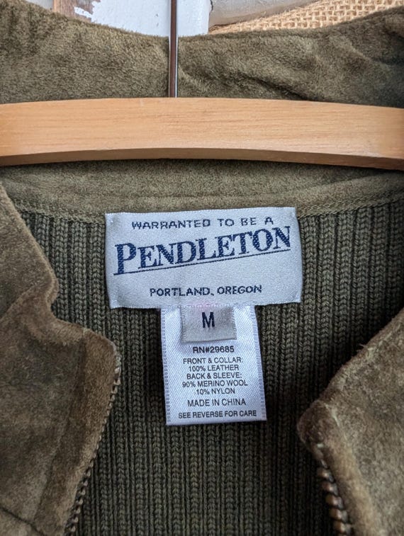 Vintage Pendleton wool and suede leather jacket and s… - Gem