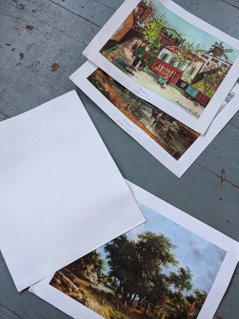 Vintage Fine Art Reproduction Prints - Etsy