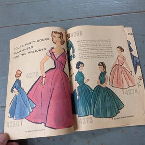 Vintage 1957 October Fashion Digest by Mccall's Magazine - Etsy