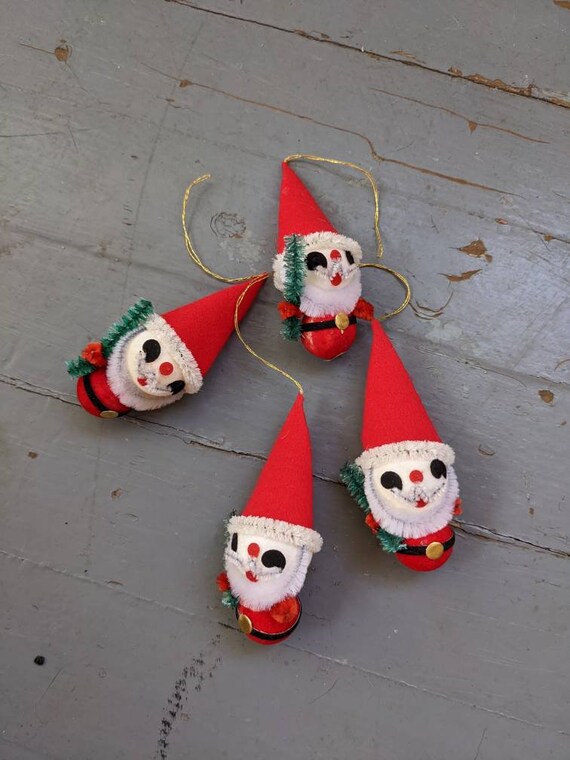 Vintage 1950s Japan Pipe Cleaner Santa Claus Christmas - Etsy