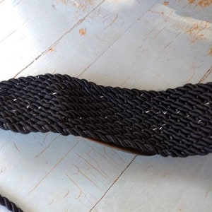 Vintage 1980s Rope and Shell Fashion Belt - Etsy