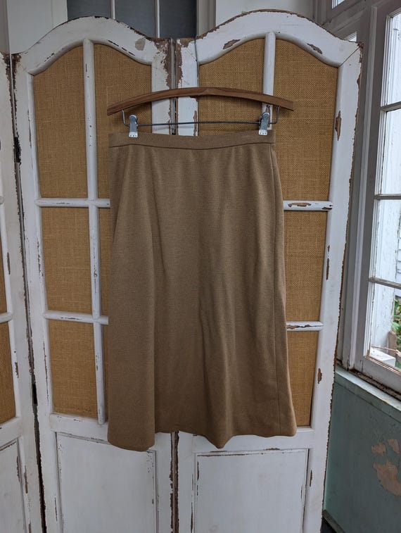 Vintage wool pencil skirt - Gem