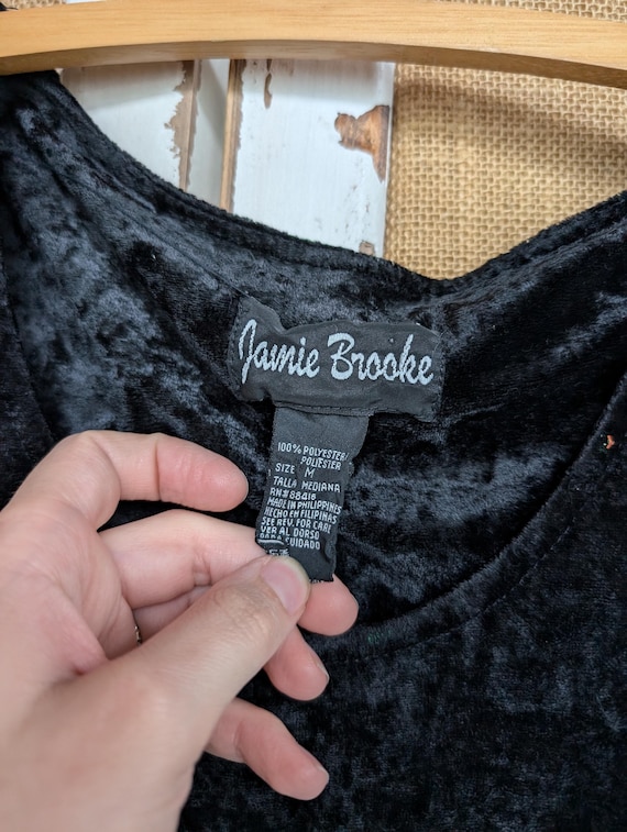 Vintage Jamie Brooke velvet corset dress - Gem