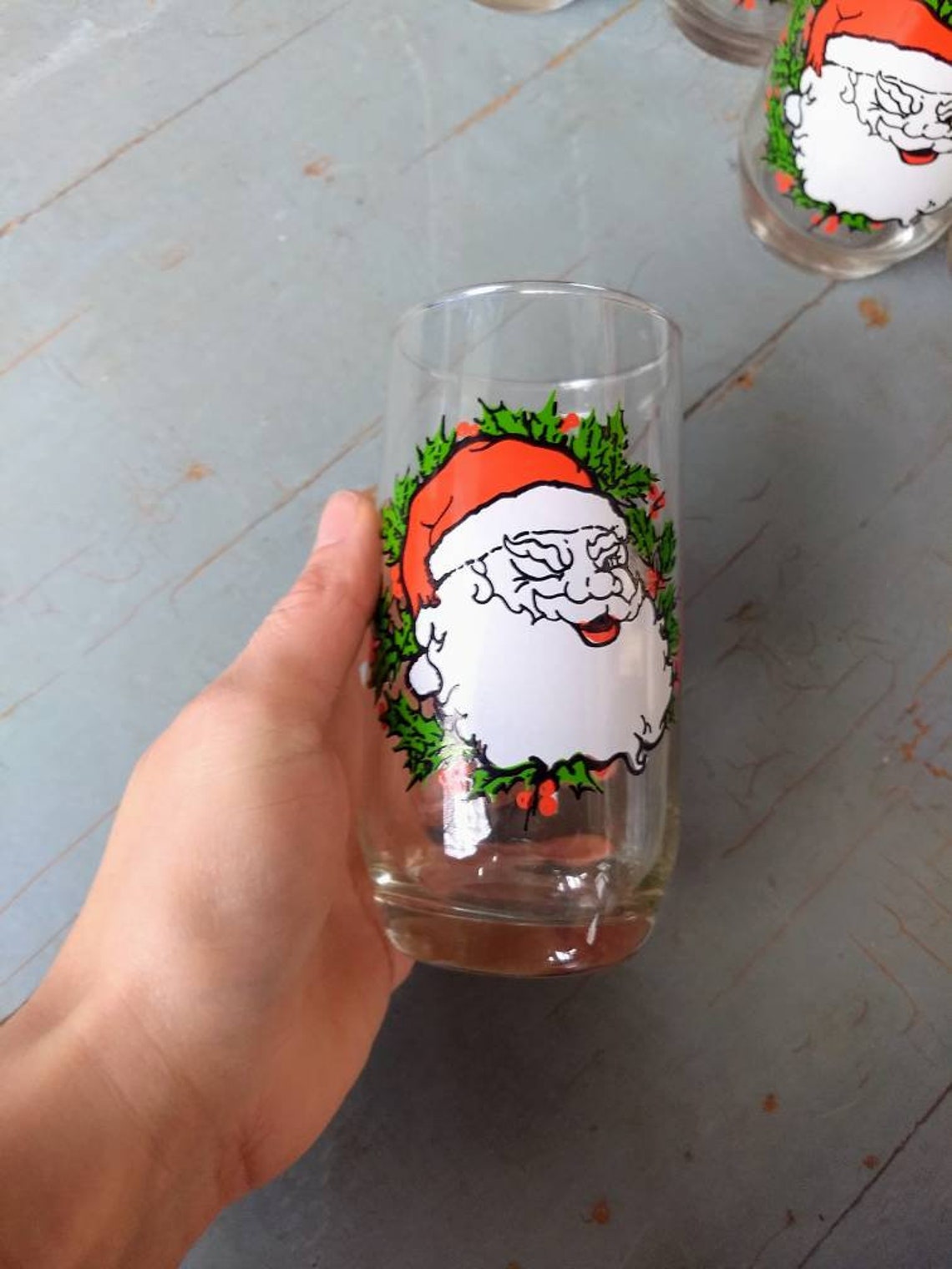 Vintage Winking Santa Glasses - Etsy