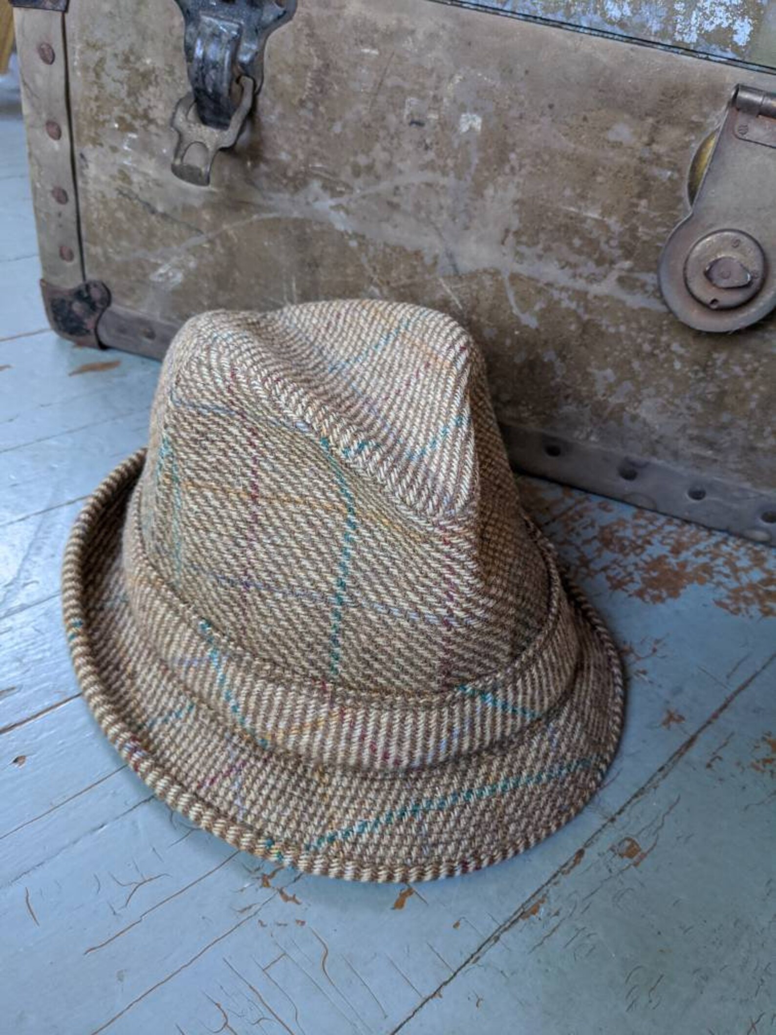 Vintage North Sea Tweeds Fedora - Etsy