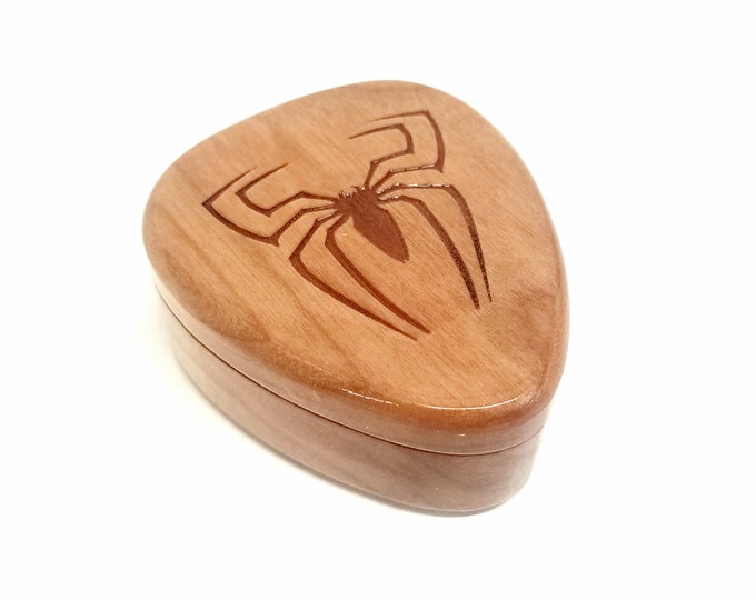 Spiderman Wooden Guitar Pick - Etsy