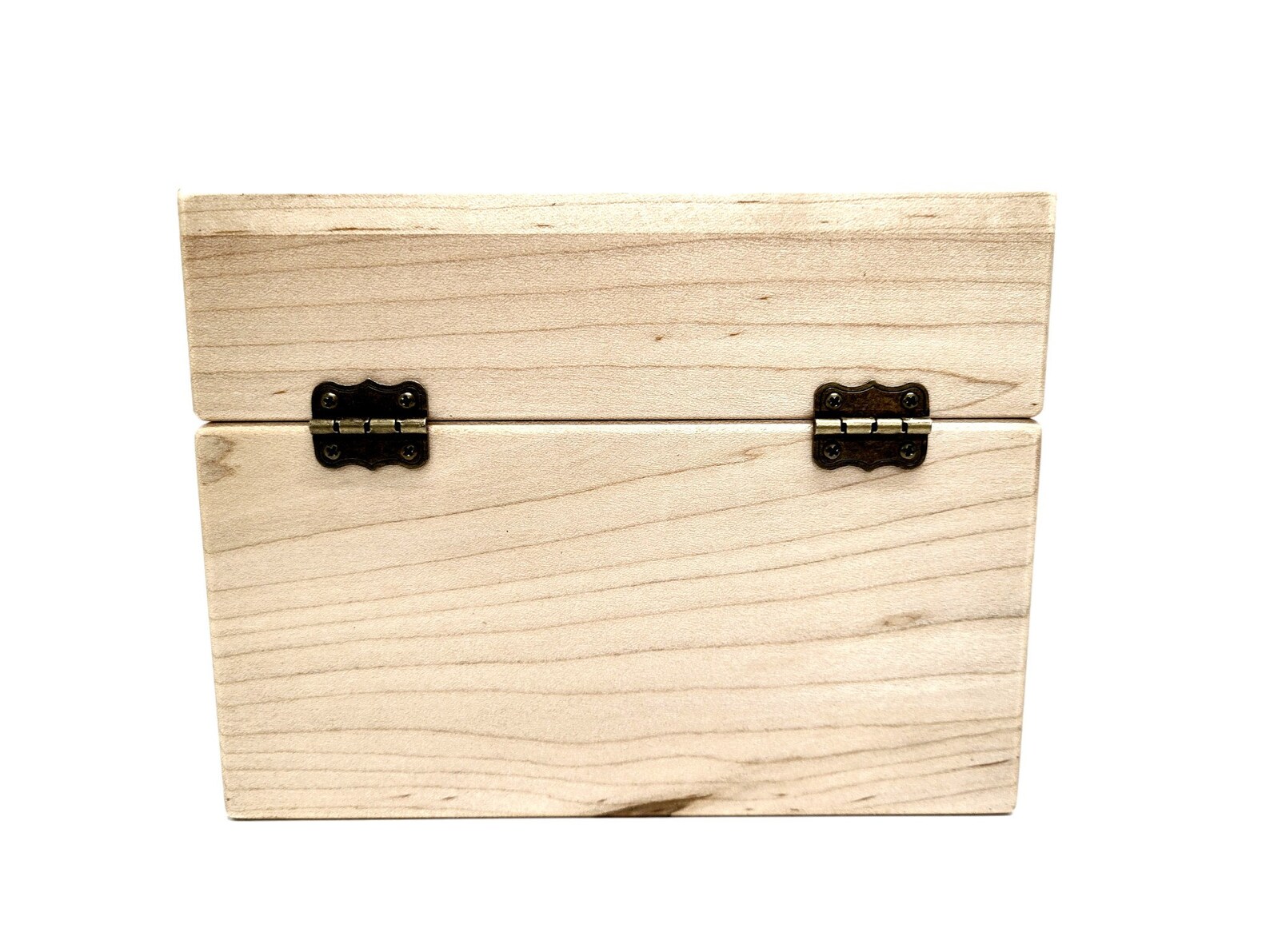 Personalized Custom Floral Design Recipe Box, Wood Laser Burned Recipe ...