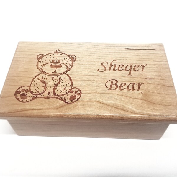 Bear With Music Box - Etsy