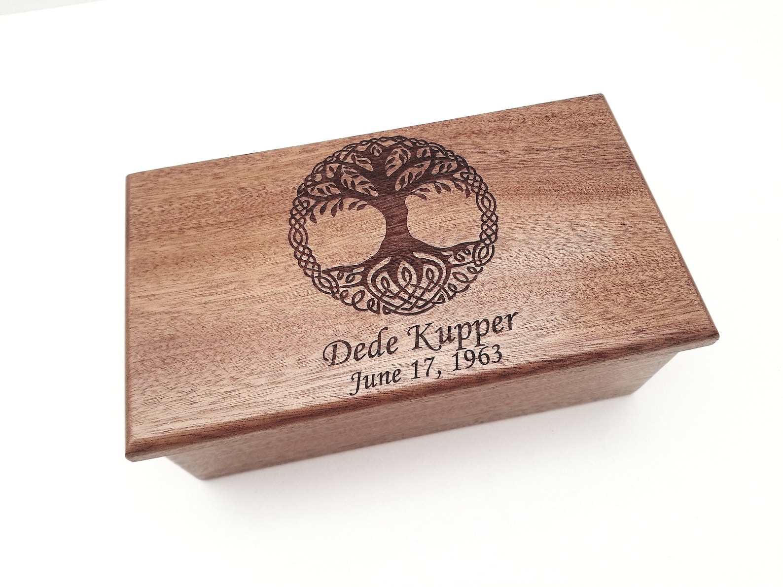 Personalized Celtic Tree of Life Music Box Choose Your Song, Custom ...