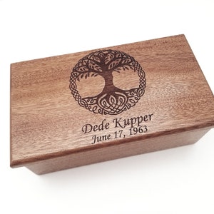 Personalized Celtic Tree of Life Music Box Choose Your Song, Custom ...