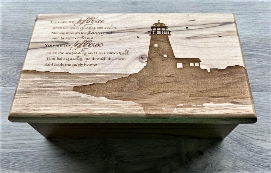 Personalized Lighthouse Electronic Music Box ANY Song, Custom Song MP3 ...