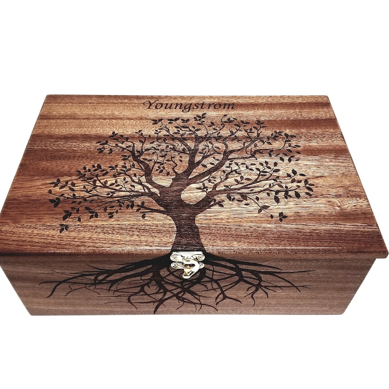 Tree of Life Wooden Box - Etsy