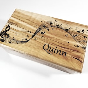 Personalized Electronic Music Box ANY Song,custom Music Jewelry Box,mp3 ...