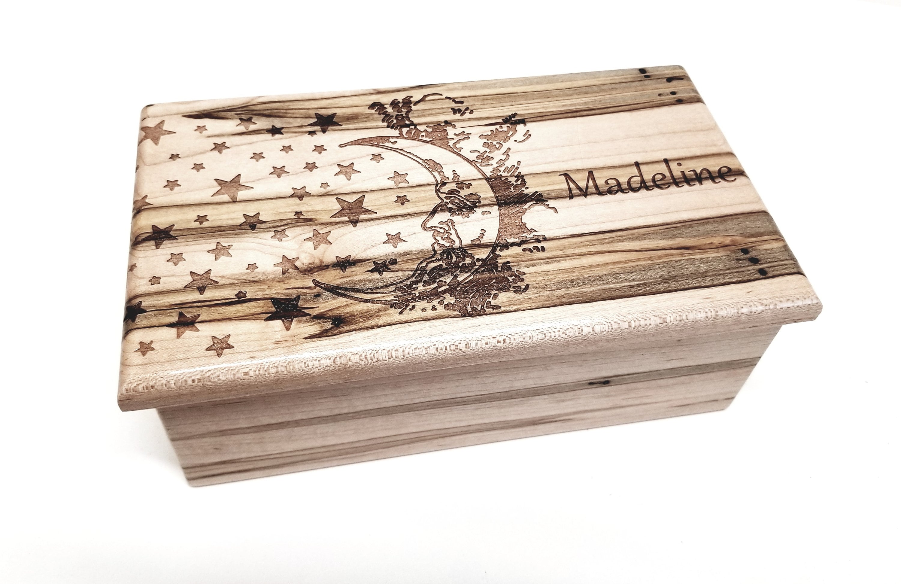 Personalized Electronic Moon and Stars Music Box ANY SONG, Custom ...