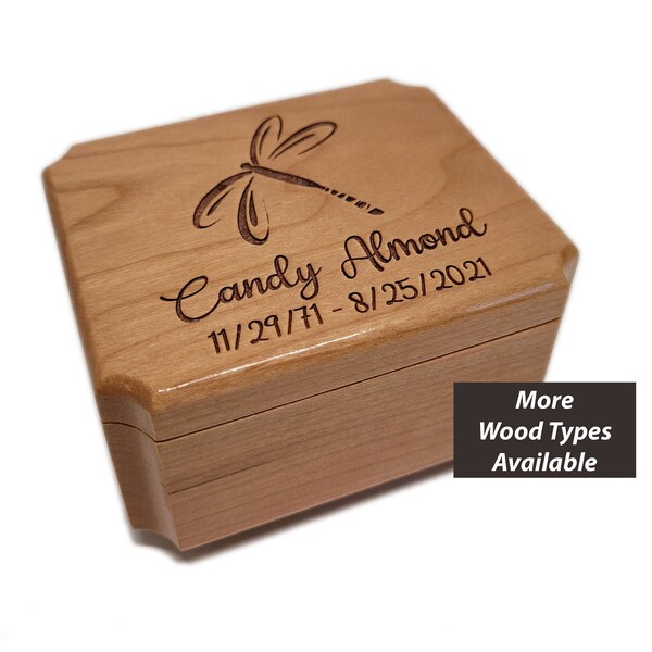 Dragonfly Memorial Box - Etsy