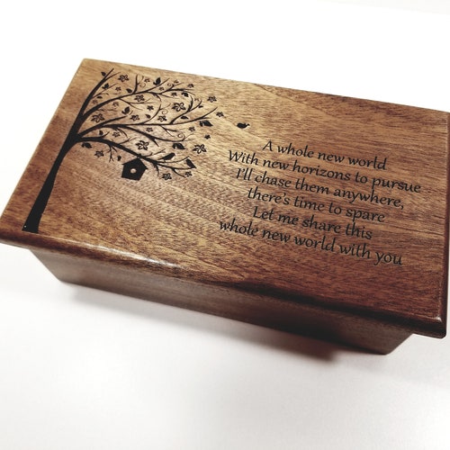 Personalized Electronic Tree and Birds Music Box ANY SONG - Etsy