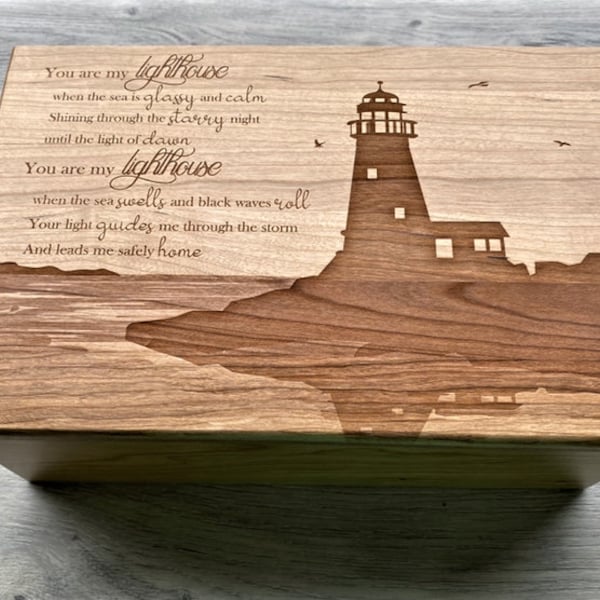 Wood Lighthouse - Etsy