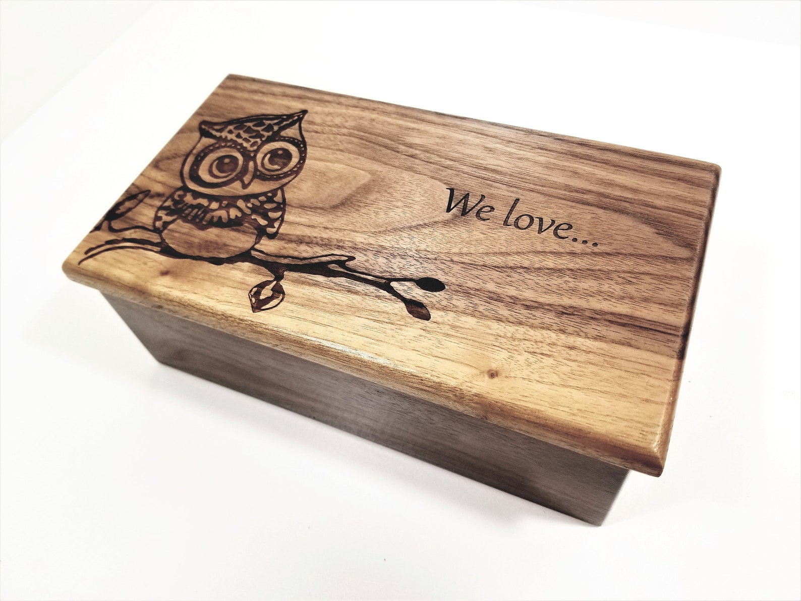 Personalized Electronic Owl Music Box ANY SONG Custom Jewelry | Etsy
