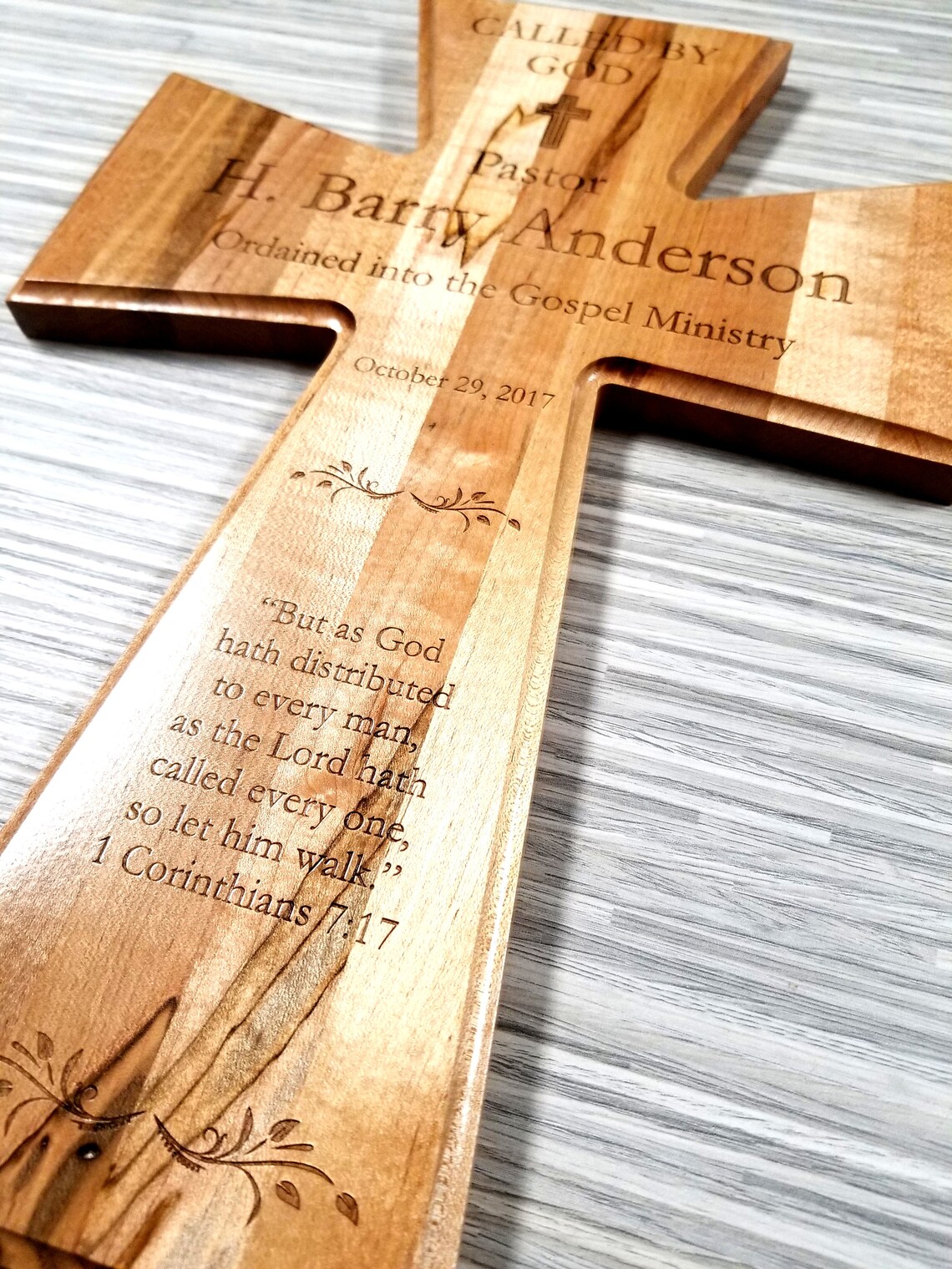 Custom Personalized Ordination Cross Ordination Gift - Etsy