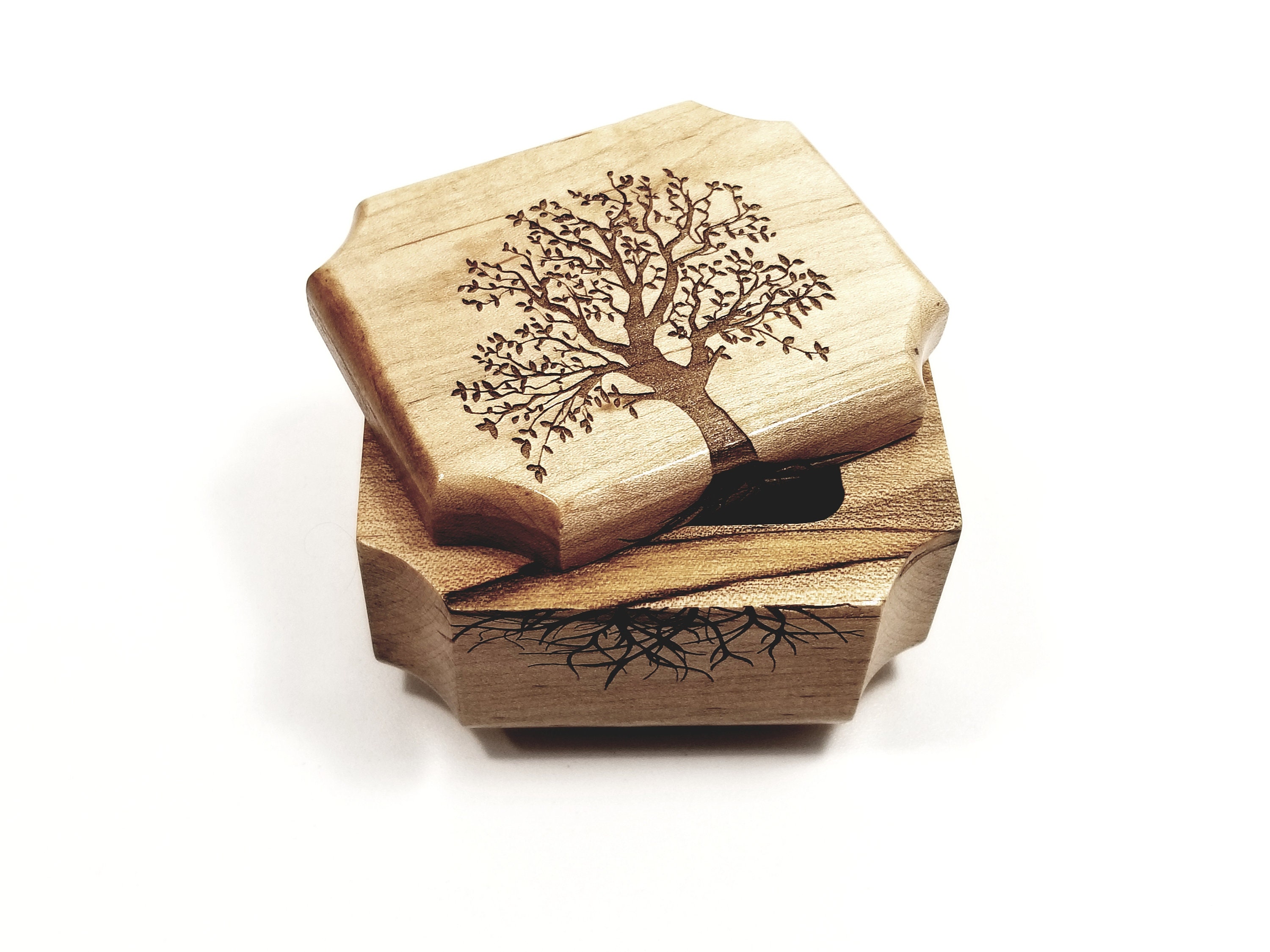Personalized Tree of Life Music Box Choose Your Song, Hand Made Small ...