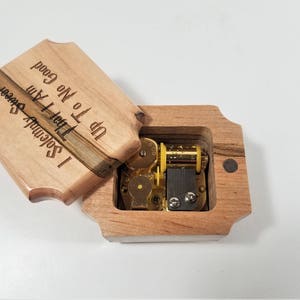 Personalized Confirmation Music Box Choose Your Song, Personalized ...