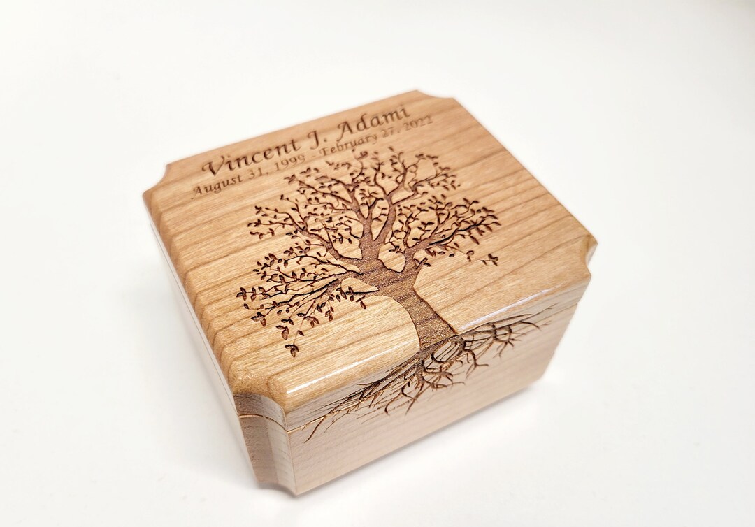 Personalized Tree of Life Music Box Choose Your Song, Hand Made Small ...
