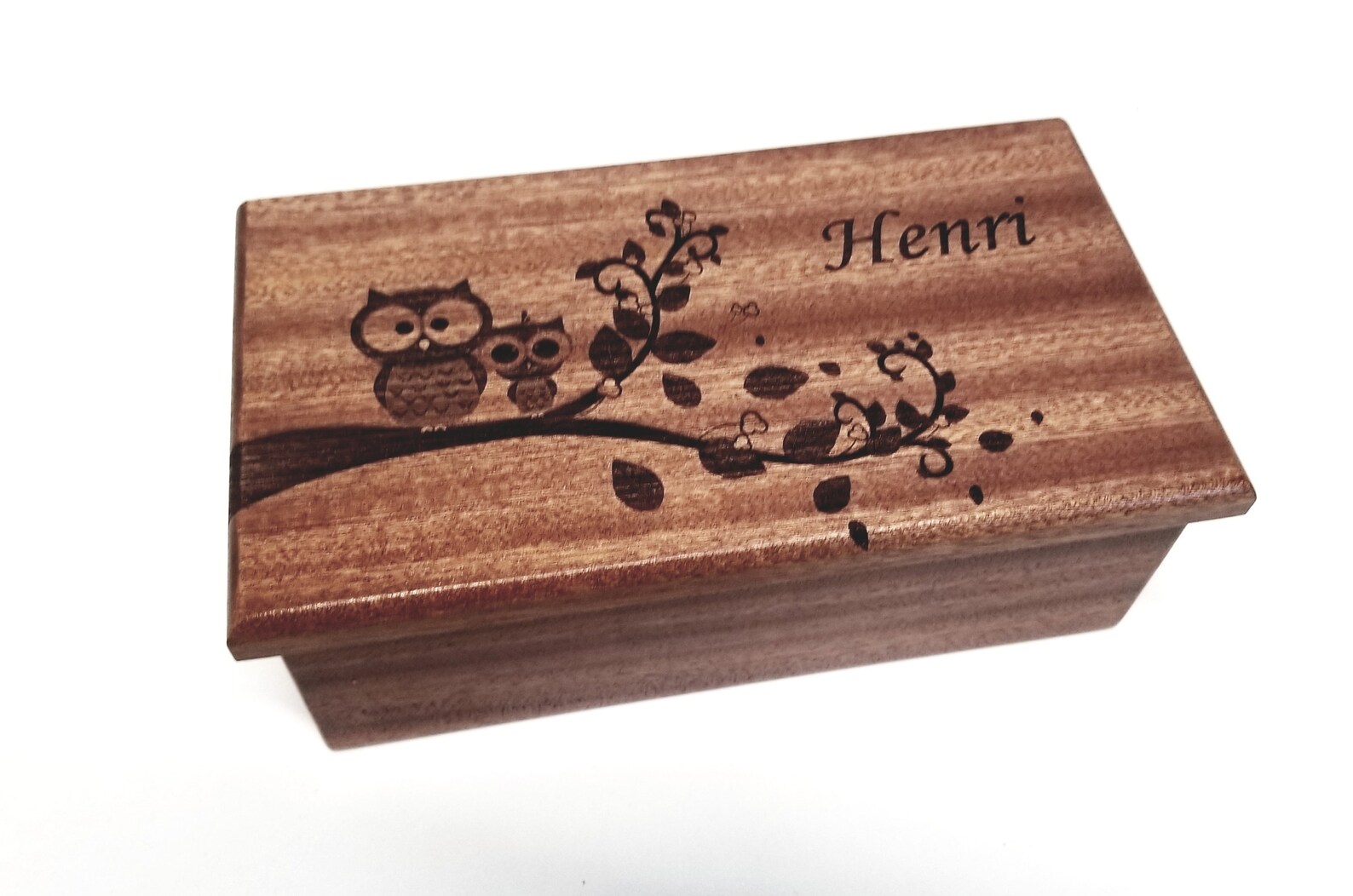 Personalized Owl Music Box Choose Your Song Music Box for | Etsy