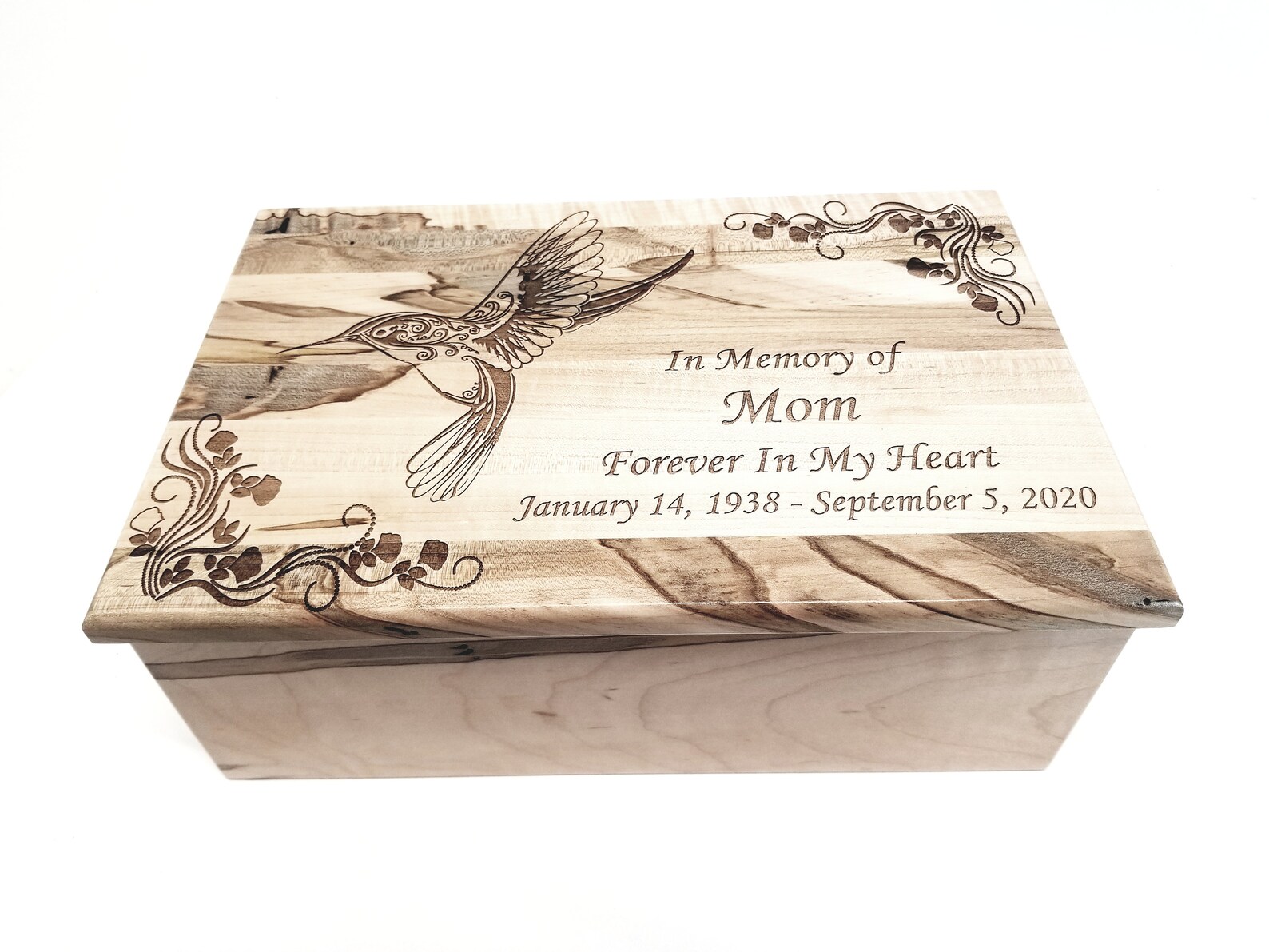Custom Personalized Keep Sake Box12x8x4 Engraved Memory Wood | Etsy