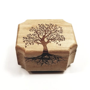 Personalized Tree of Life Music Box Choose Your Song, Hand Made Small ...