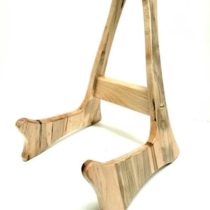 Personalized Hand Built Engraved Wood Guitar Stand, Acoustic Guitar ...