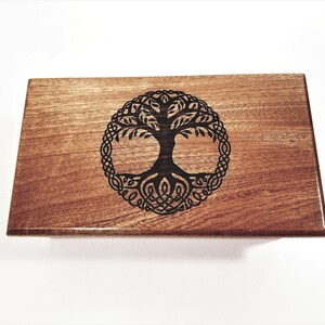 Personalized Celtic Tree of Life Music Box Choose Your Song, Custom ...