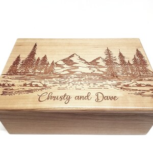 Personalized Electronic Large Music Box ANY Song,custom Mountain Music ...
