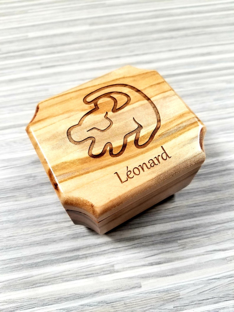 Personalized Simba Music Box, Lion Cub Music Box, Children's Music Box ...