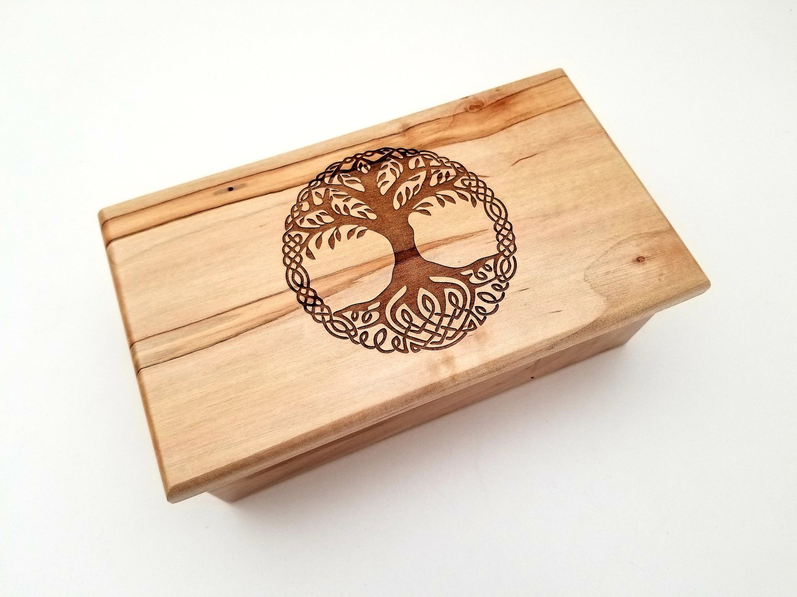 Personalized Celtic Tree of Life Music Box Choose Your Song, Custom ...