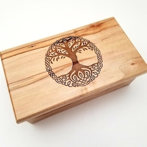 Personalized Celtic Tree of Life Music Box Choose Your Song, Custom ...