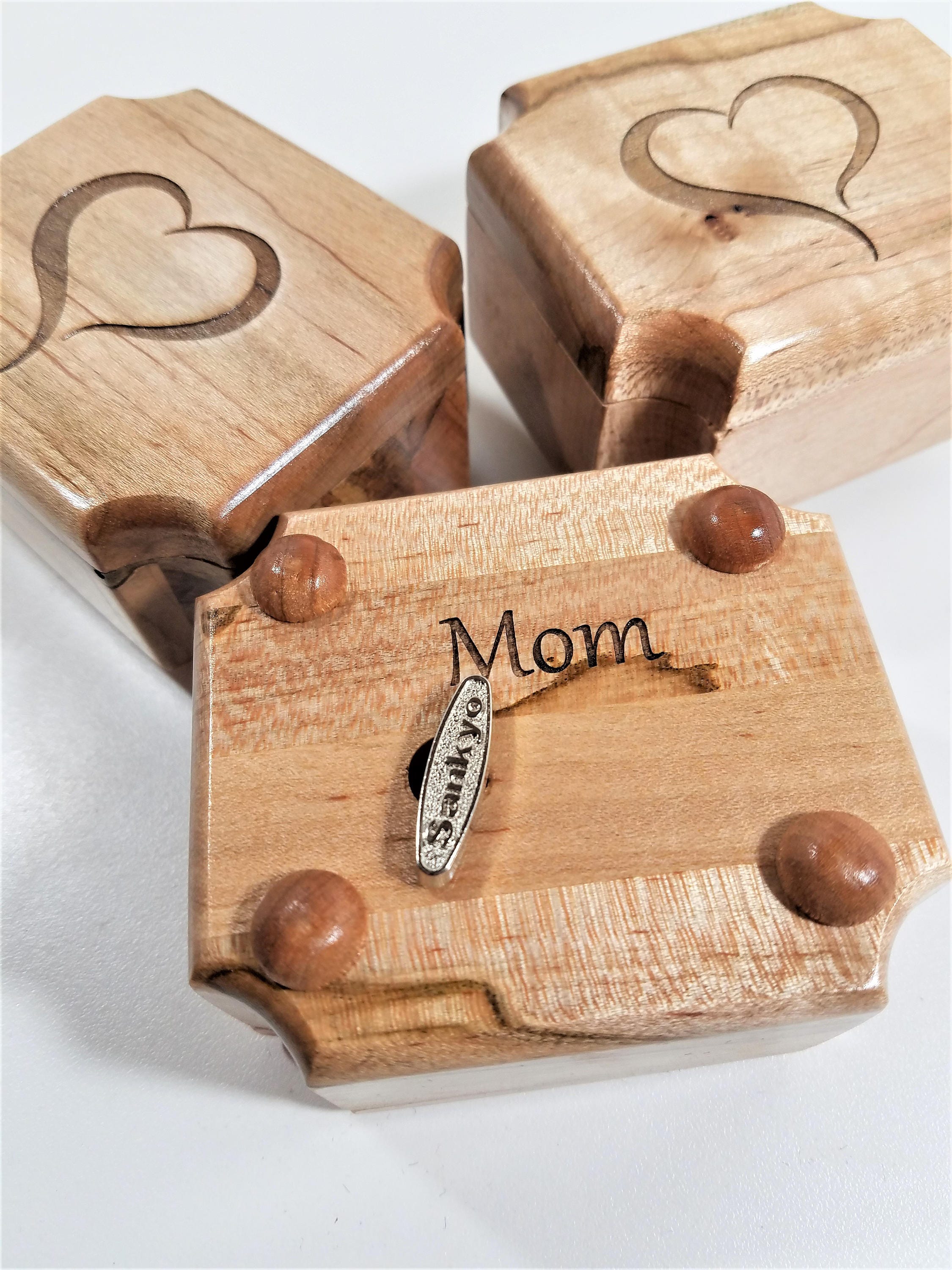 Personalized Heart Music Box Choose Your Song Add Name Hand | Etsy