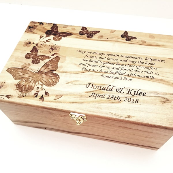 Rustic Memory Box - Etsy