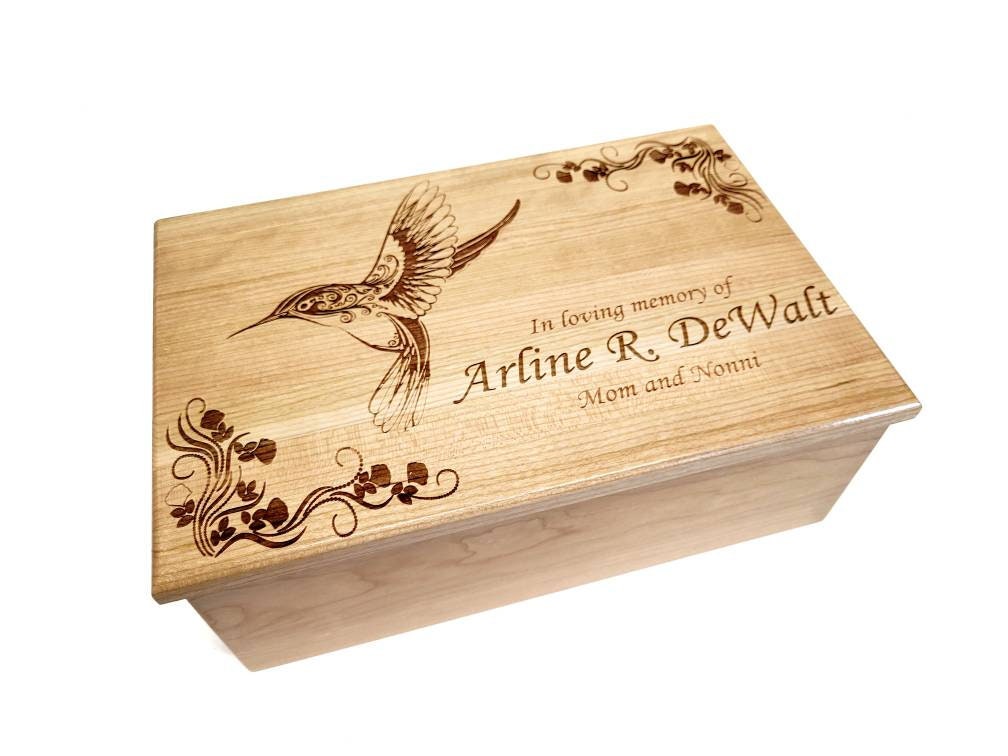 Custom Personalized Keep Sake Box12x8x4 Engraved Memory Wood | Etsy