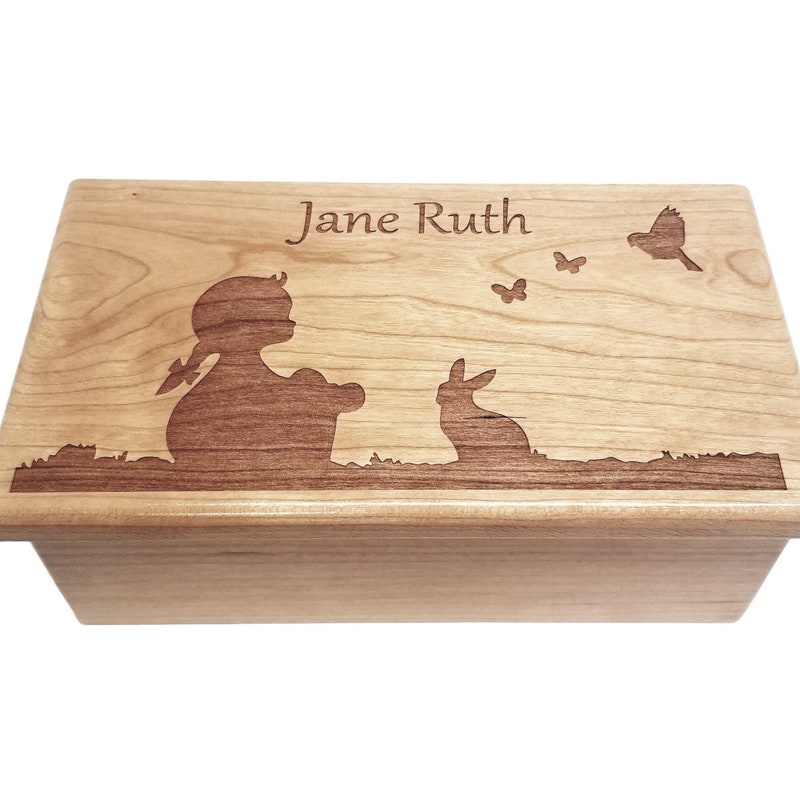 Jesus Wooden Music Box - Etsy