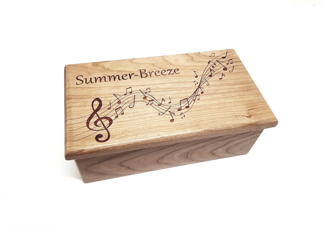 Personalized Electronic Music Box ANY Song,custom Music Jewelry Box,mp3 ...
