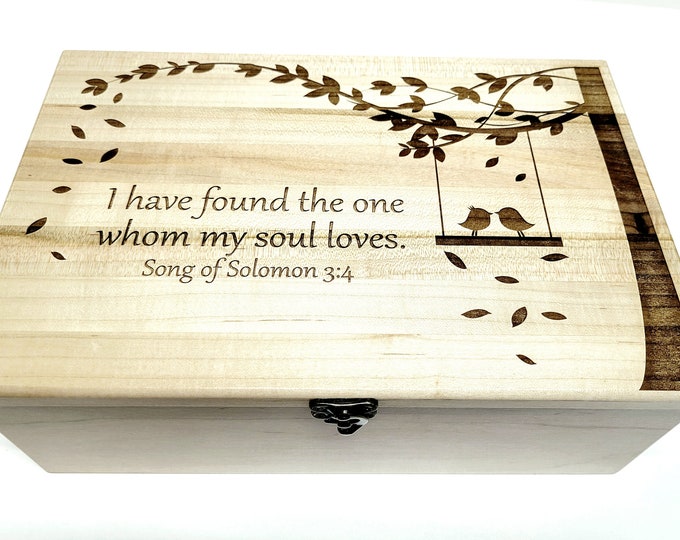 Personalized Love Birds Bridal Shower Gift - Etsy