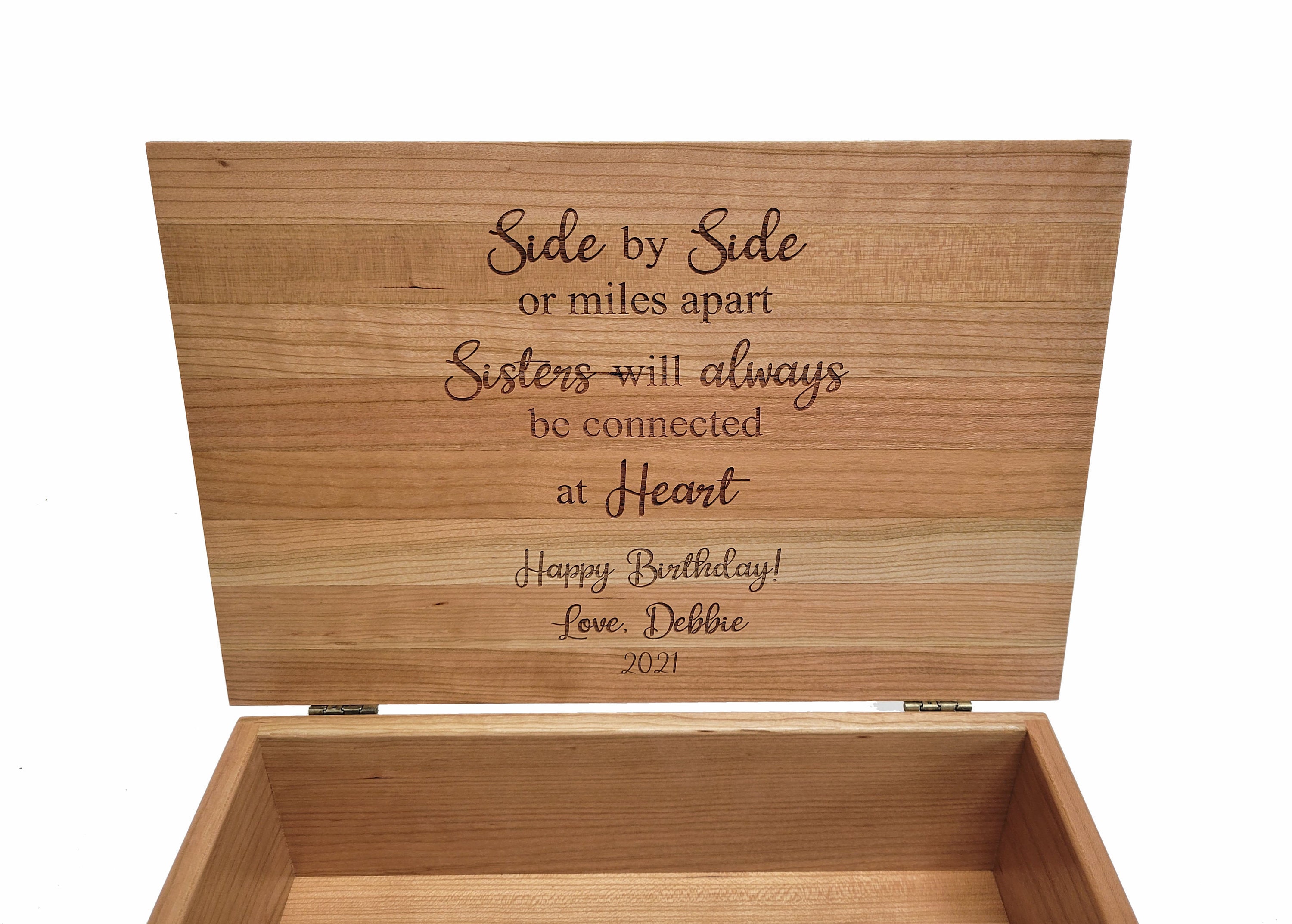 Custom Personalized Footprints in the Sand Memory Box | Etsy