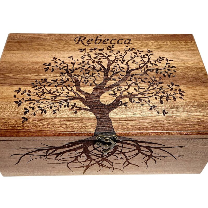Tree of Life Wood Box - Etsy