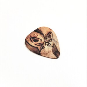Personalized Butterfly Guitar Pick, Custom Engraved Butterfly Guitar ...
