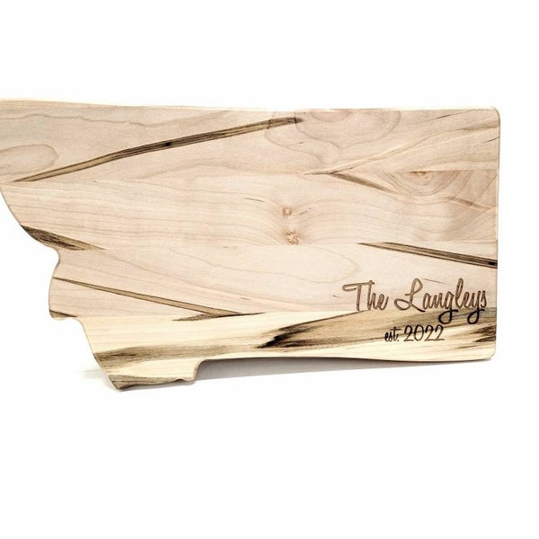 Unique Shape Cutting Board - Etsy