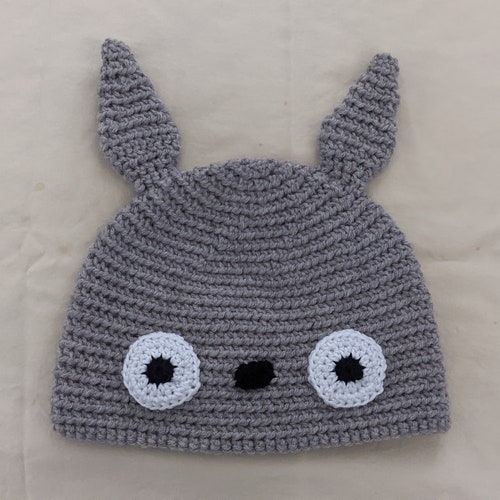 Crocheted Jiji Cat Inspired Beanie/hat From Kiki's - Etsy